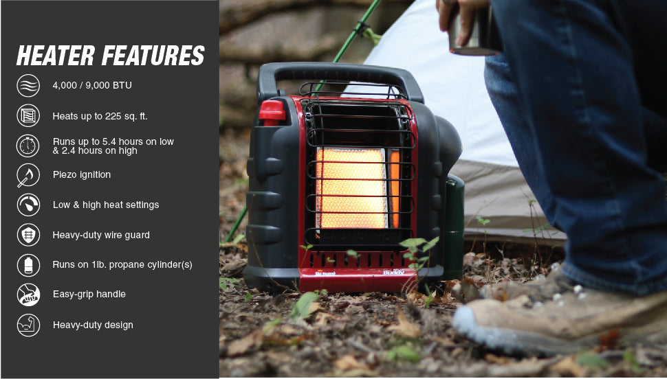 MH9BX Portable BuddyÂ® Heater | Mr. HeaterÂ®